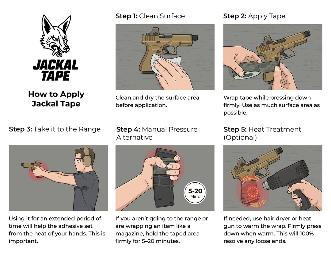 Chocolate Chip (DBDU) Roll – JACKAL TAPE
